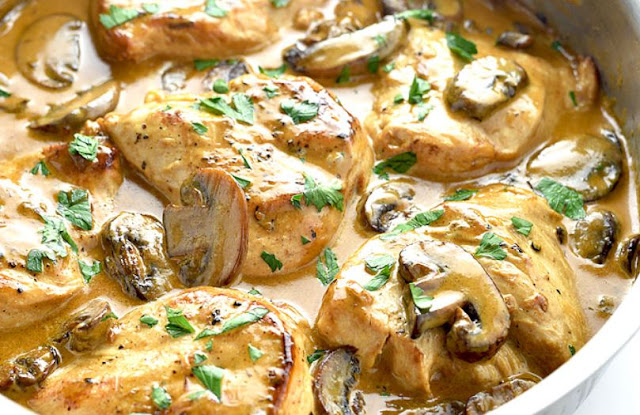 Receita de Frango Marsala - T&T Alimentos