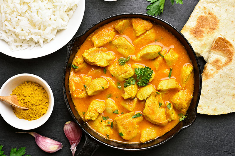 Receita de Caril de frango Friato - T&T Alimentos